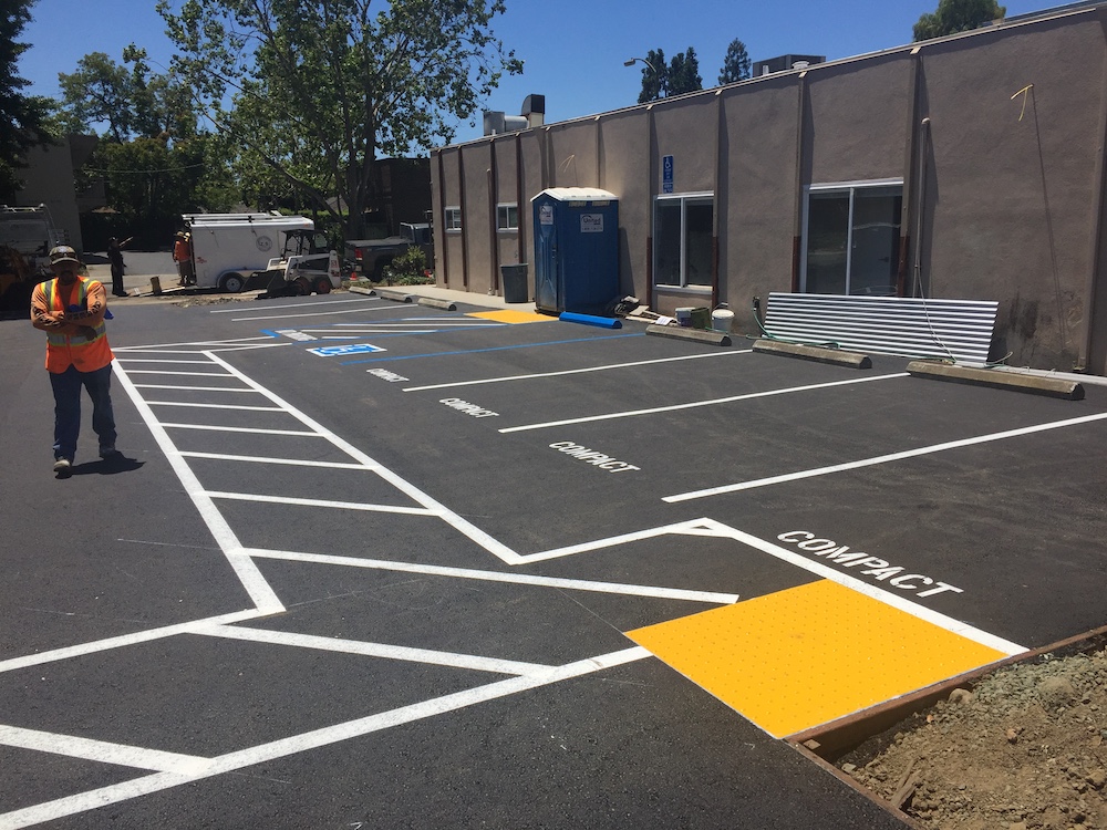 Street Marking & Striping In San Jose | Granite Northwest Grading
