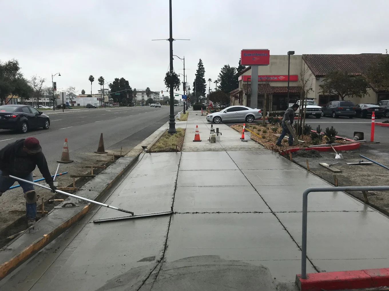 San Jose Concrete Sidewalk Contractor Curb & Walkway Installs